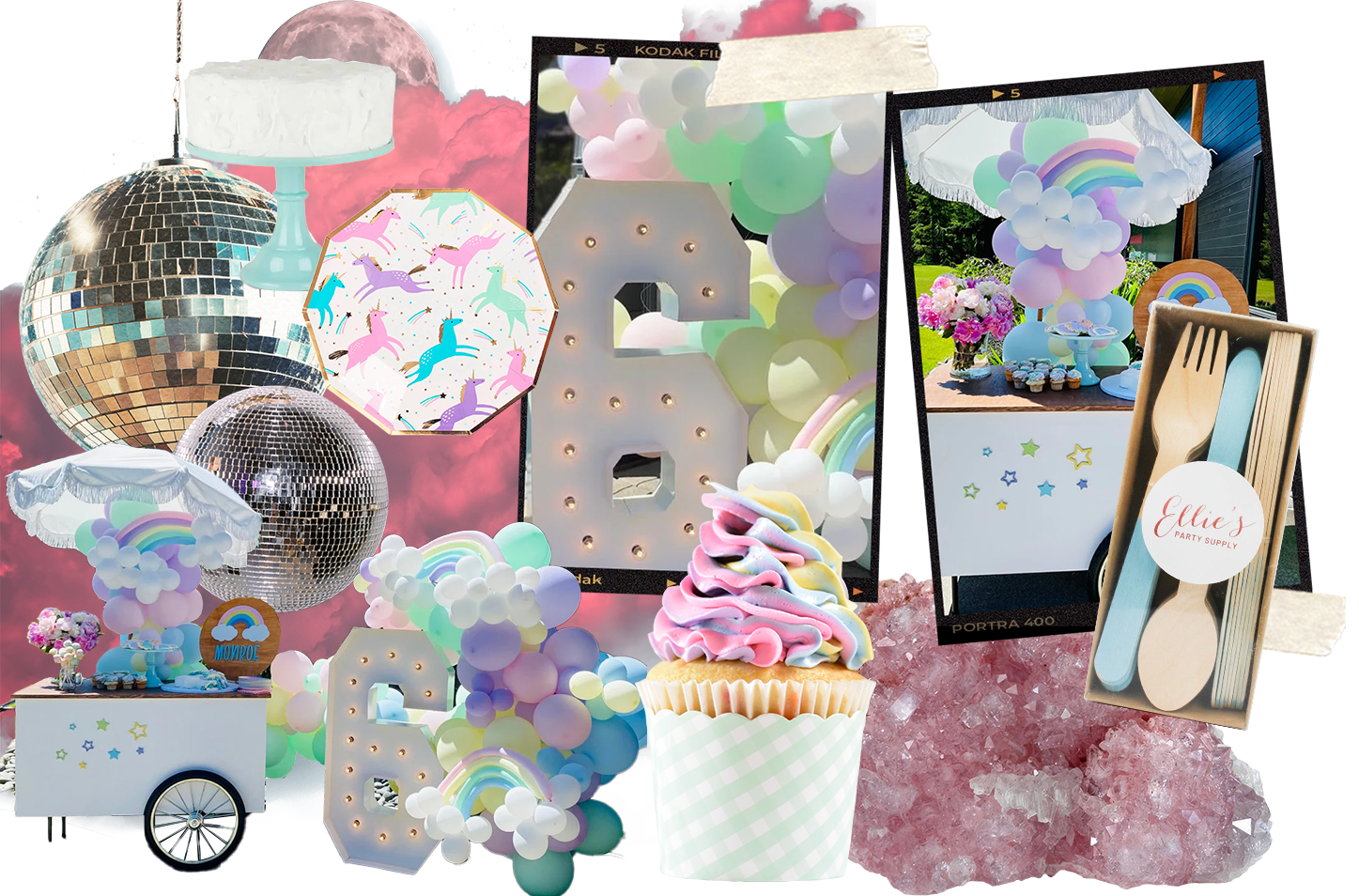 Unicorn Party Supplies - Magical Decorations