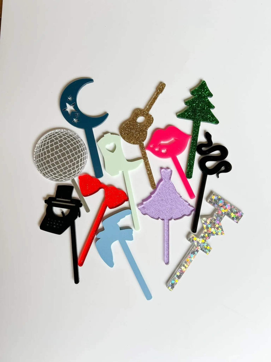 Eras Party Cupcake Toppers- The Disco Edit Exclusive